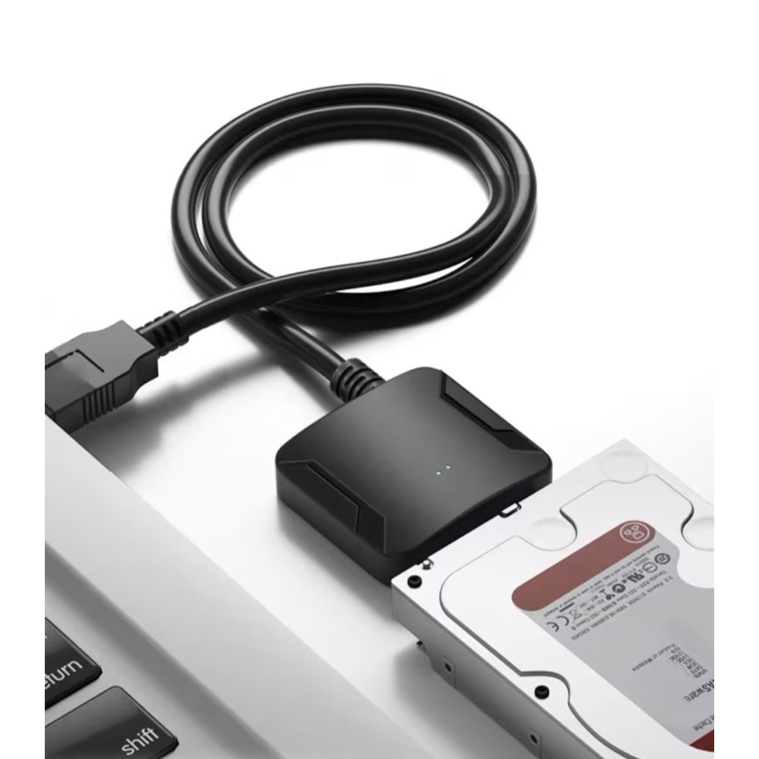 Cablu adaptor USB 3.0 la SATA, pentru HDD/SSD 2.5/3.5 inch, Ventoo ...