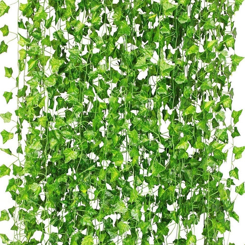 Ghirlanda artificiala, YSBER®, Set 12 ghirlande decorative iedera ...