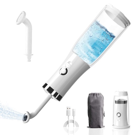 Bideu electric portabil pentru calatorie, WALALLA, 2 duze, reincarcabil ...