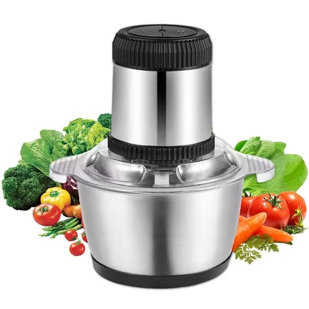 Tocator Electric si Masina de Tocat Carne si legume cu 2 Trepte de ...