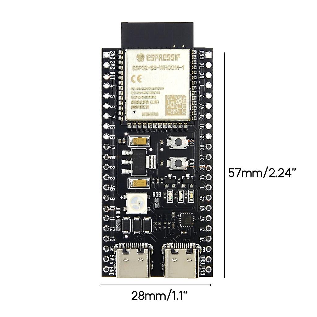 Microcontroler Esp32-S3 n16r8 dual usb-c, 42 pini - eMAG.ro