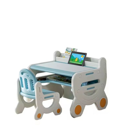 Masa si Scaun Copii tip birou, Ideal pentru Desen si Studiu, cu Spatii ...