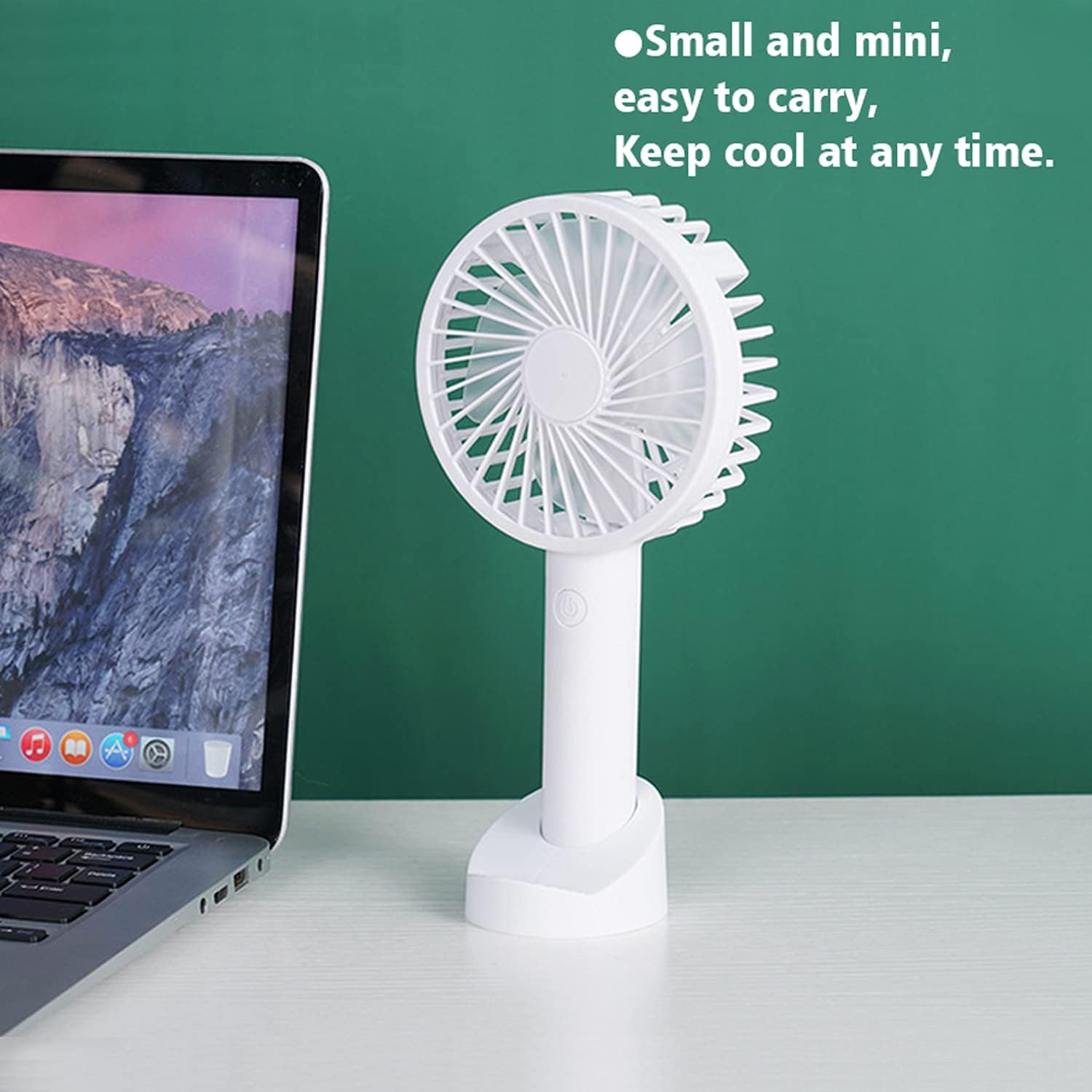 Ventilator personal, design compact, material durabil, acumulator ...