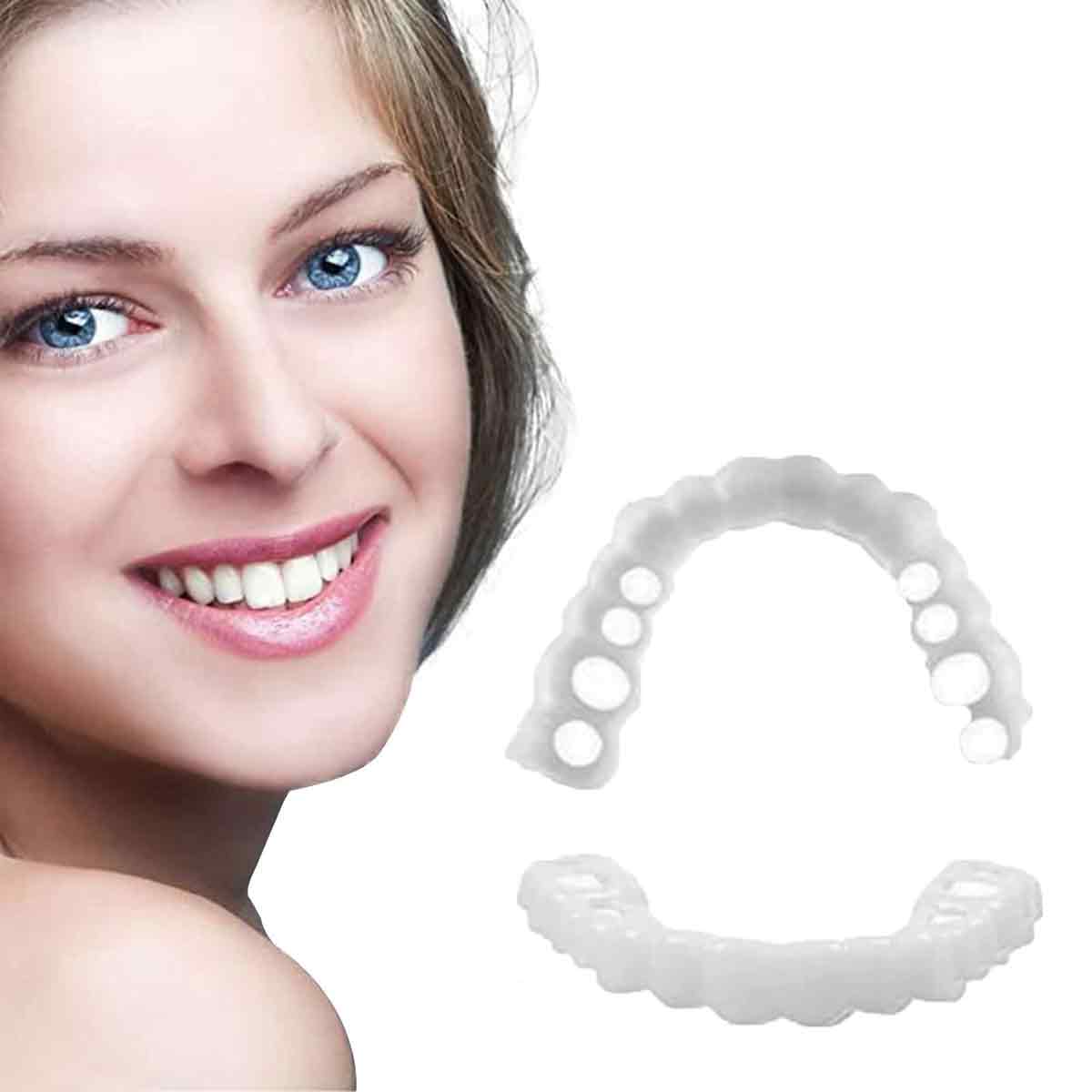 Set 2 placi dentare cosmetice, Tovbmup, Polietilena, Acoperire ...