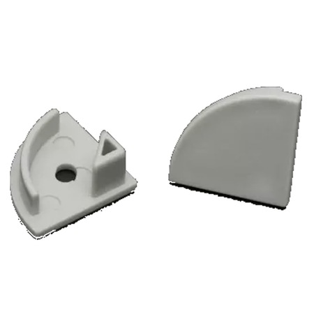 Capac terminal pentru profile aluminiu LED set 2buc Phenom - eMAG.ro