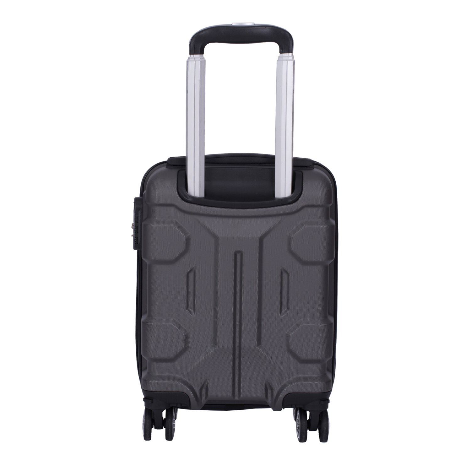 Troler cabina avion Wizz Air, 40x30x20 cm, 4 roti duble cu rotatie 360 ...