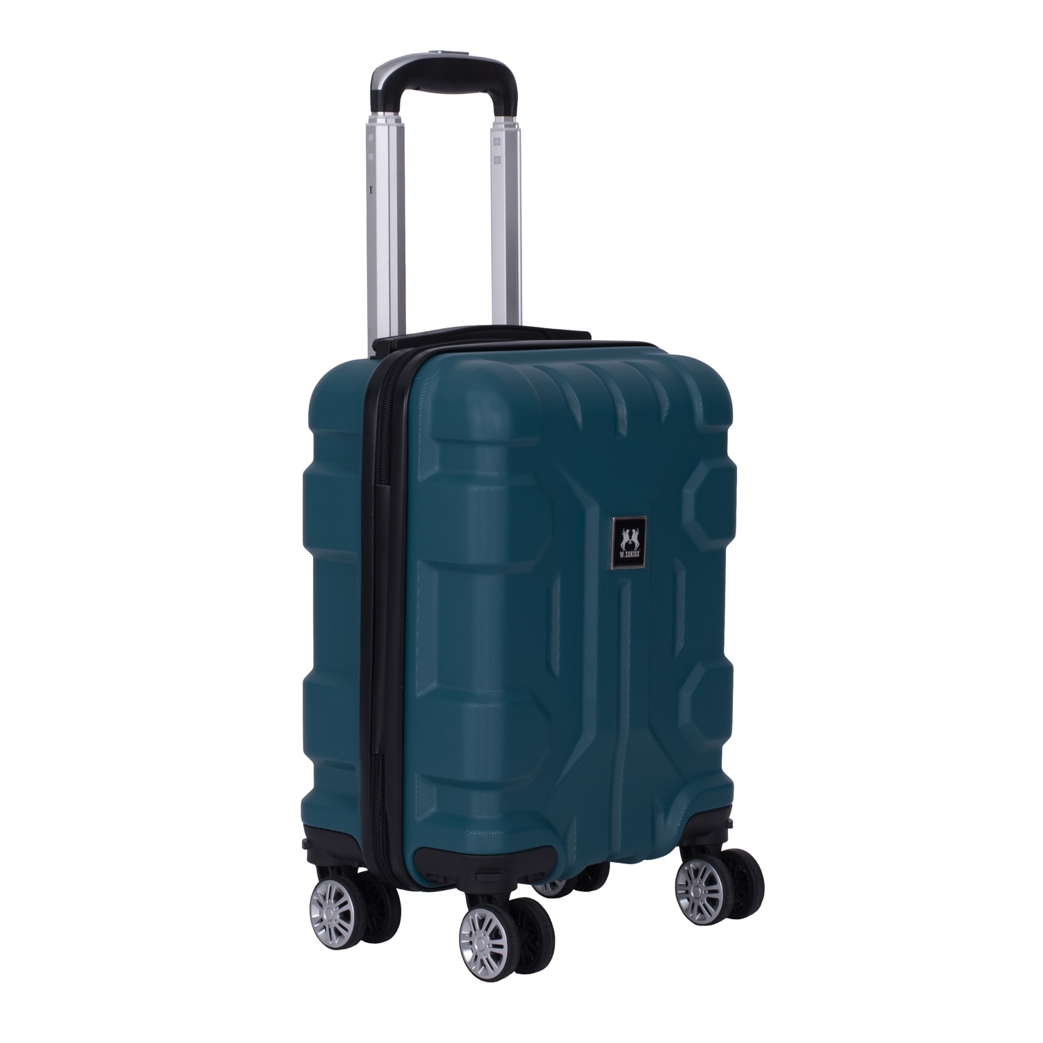 Troler cabina avion Wizz Air, 40x30x20 cm, 4 roti duble cu rotatie 360 ...