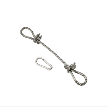 Cablu de Tensionare, BigBuy, Otel, 3m, O4mm - eMAG.ro