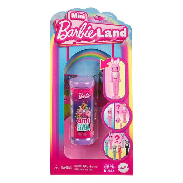 Mini BarbieLand cutie reveal papusa - eMAG.ro
