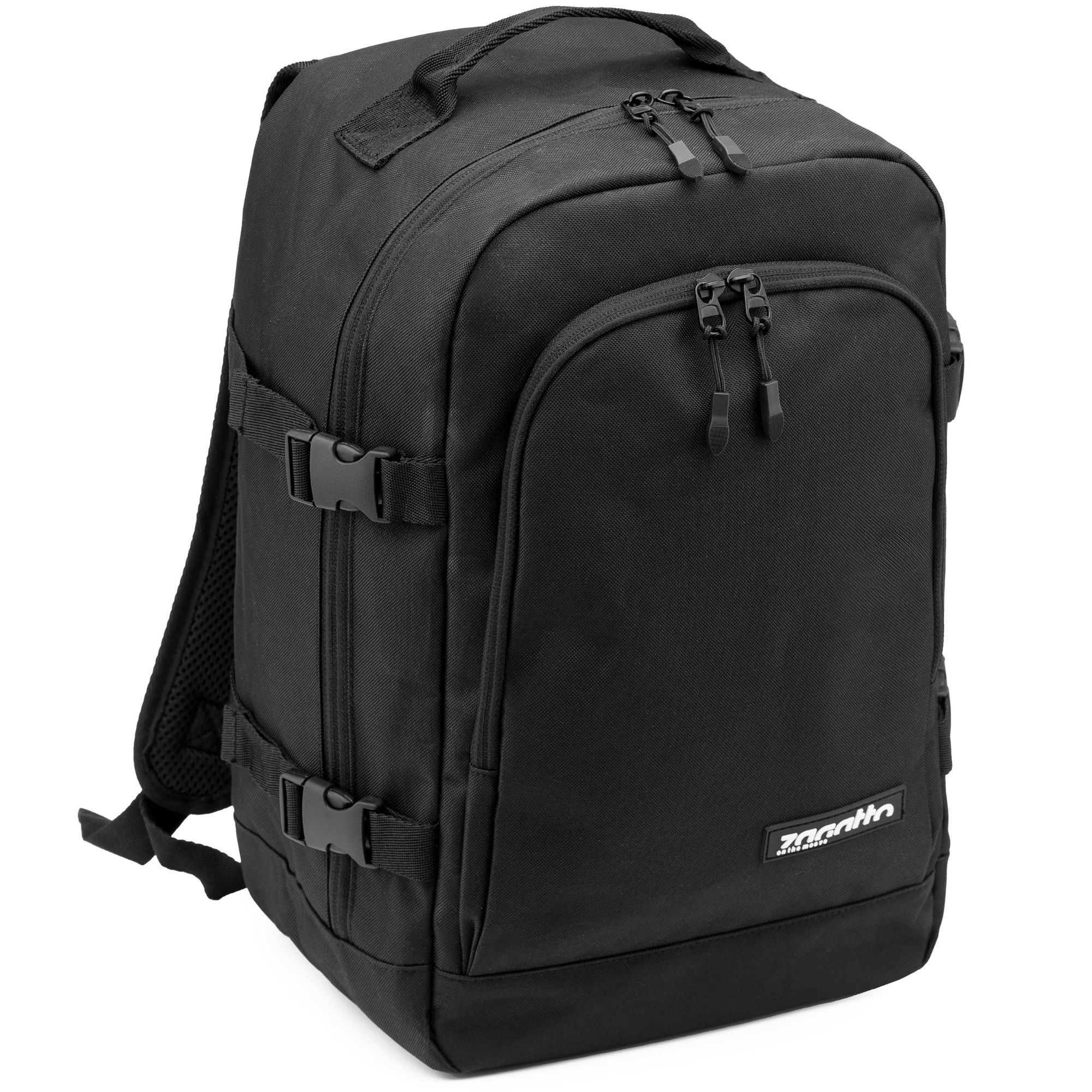 Utazó hátizsák, Fekete, Zagatto, 40x20x25 cm, 20L, Ryanairrel ...