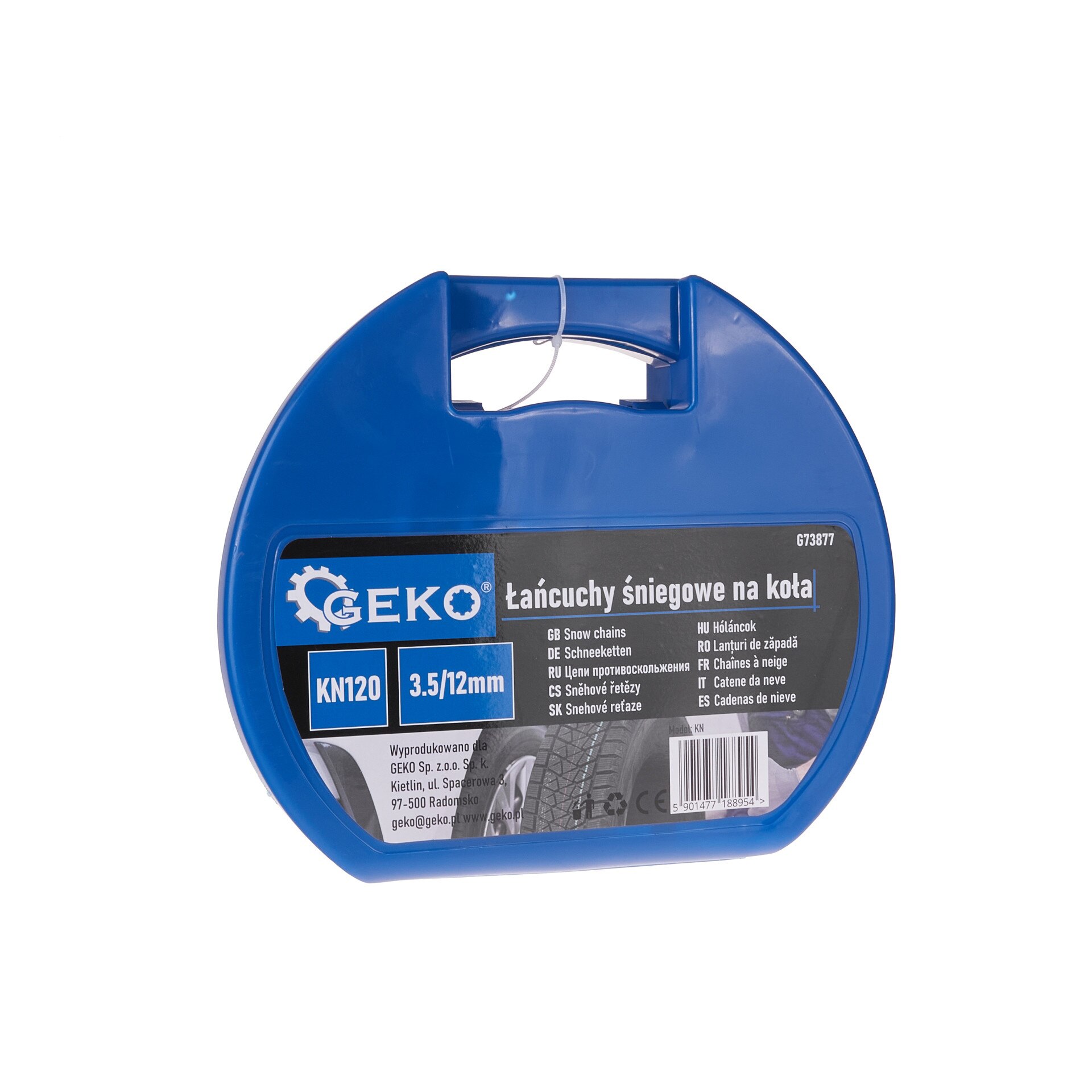 Set lanturi de zapada pentru roti, KN120 3.5/12mm, Geko G73877 - eMAG.ro