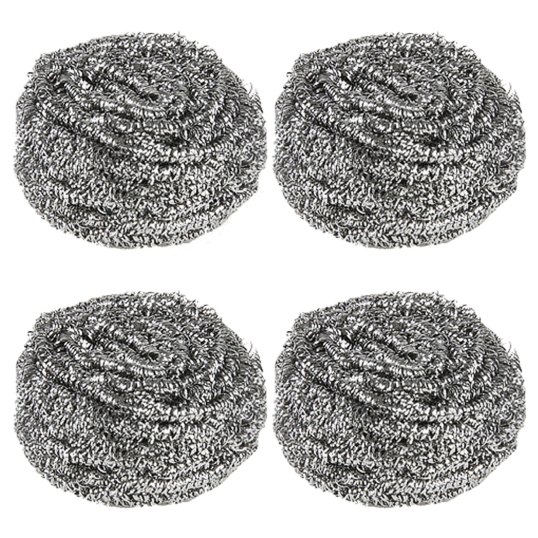 Set 4 Bureti de Sarma Inox Spiralat 30g, Spalatoare metalice, ambalare ...