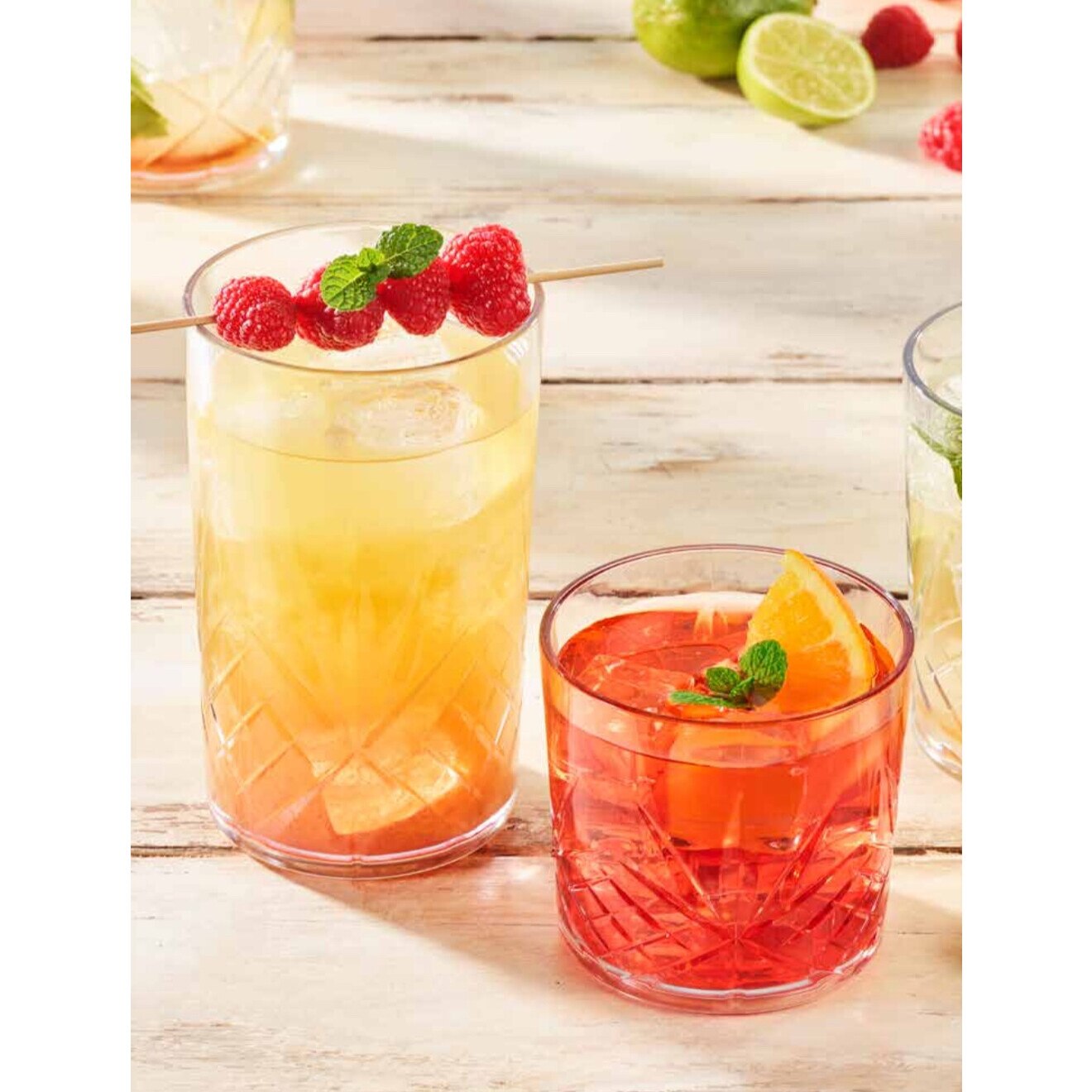 Pahar cocktail reutilizabil, incasabil, Gold Plast, 410 cc, Firenze ...