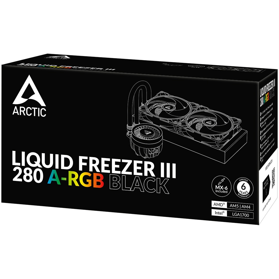 Cooler ARCTIC Liquid Freezer III 280 A-RGB, Racire cu lichid, AIO 280mm ...