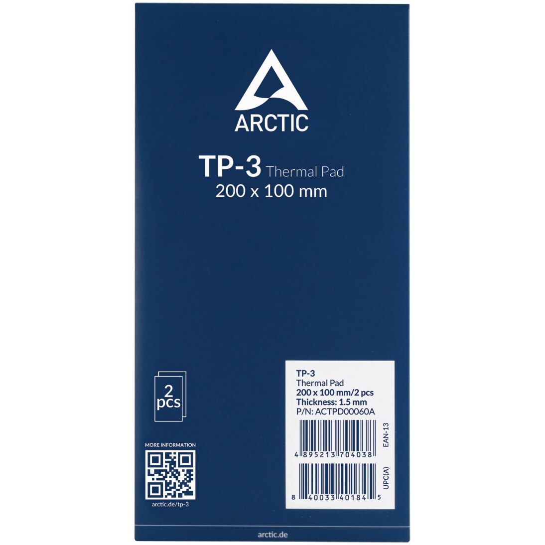 PAD Termic TP-3, 200x100mm, 1.5mm, 2 Pack - eMAG.ro
