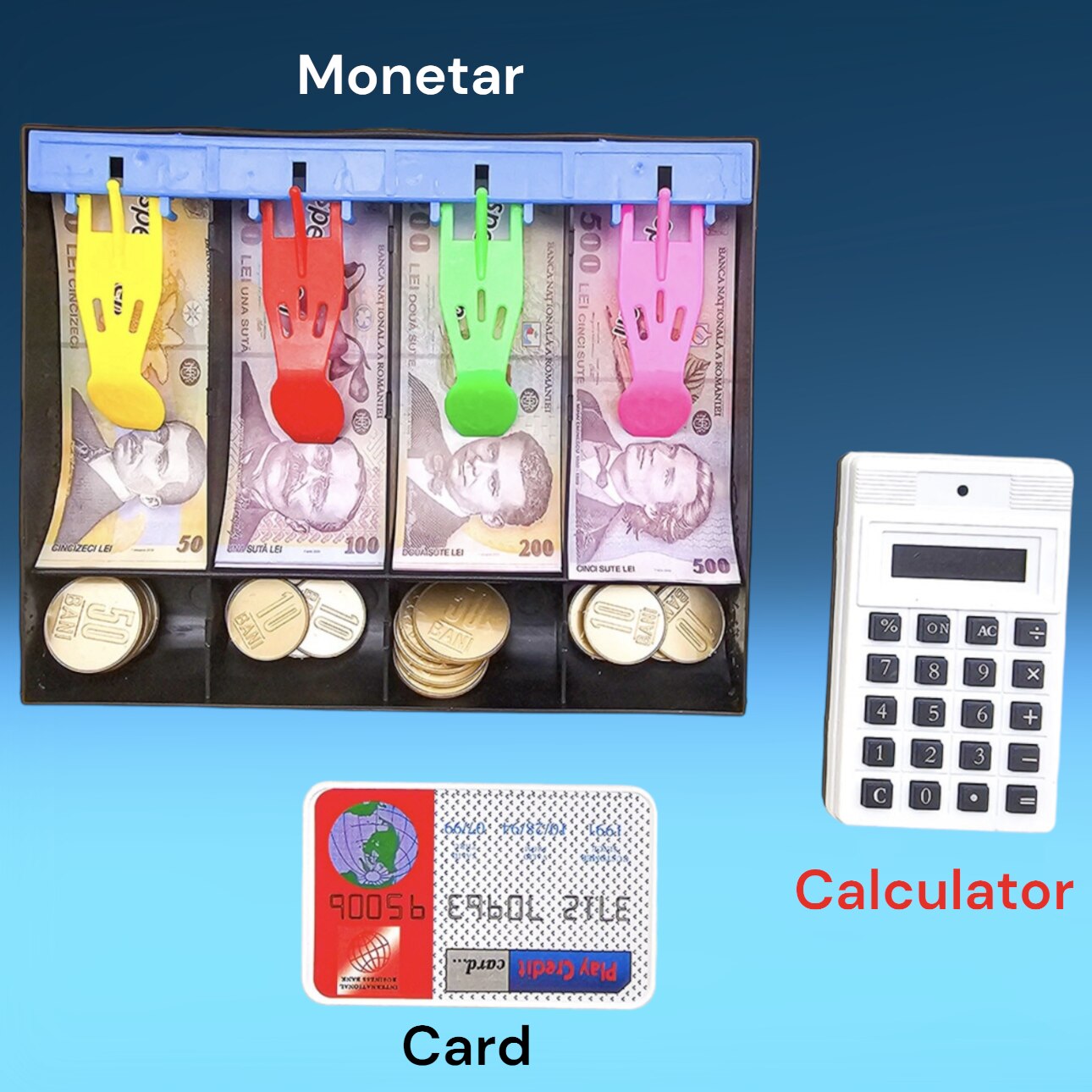 Joc educatie financiara pentru copii, interactiv si distractiv, monezi ...