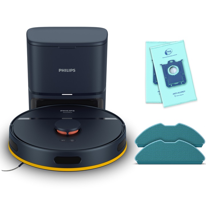 Robot de aspirare Philips Seria 2000 XU2100/10, 2700 Pa, aspirator si ...