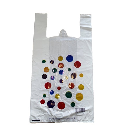 Set 50 bucati, Punga Plastic Reciclat, tip Maieu, 320x600 mm, Sarcina 8 ...