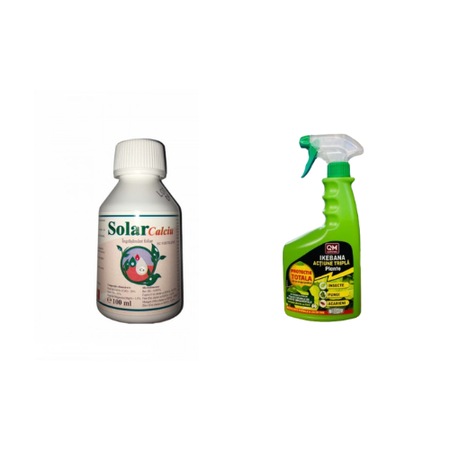 Set Ingrasamant foliar, Solar Calciu, 100 ml + Tratament cu actiune ...