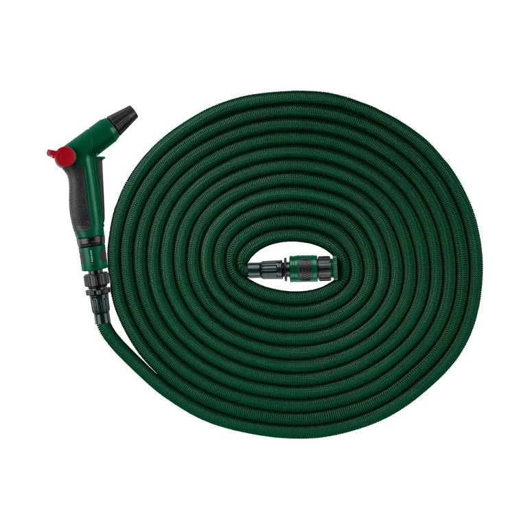 Parkos kerti tömlőkészlet víznyomással 10M-ről 30M-re meghosszabbítható, állítható ergonomikus ...