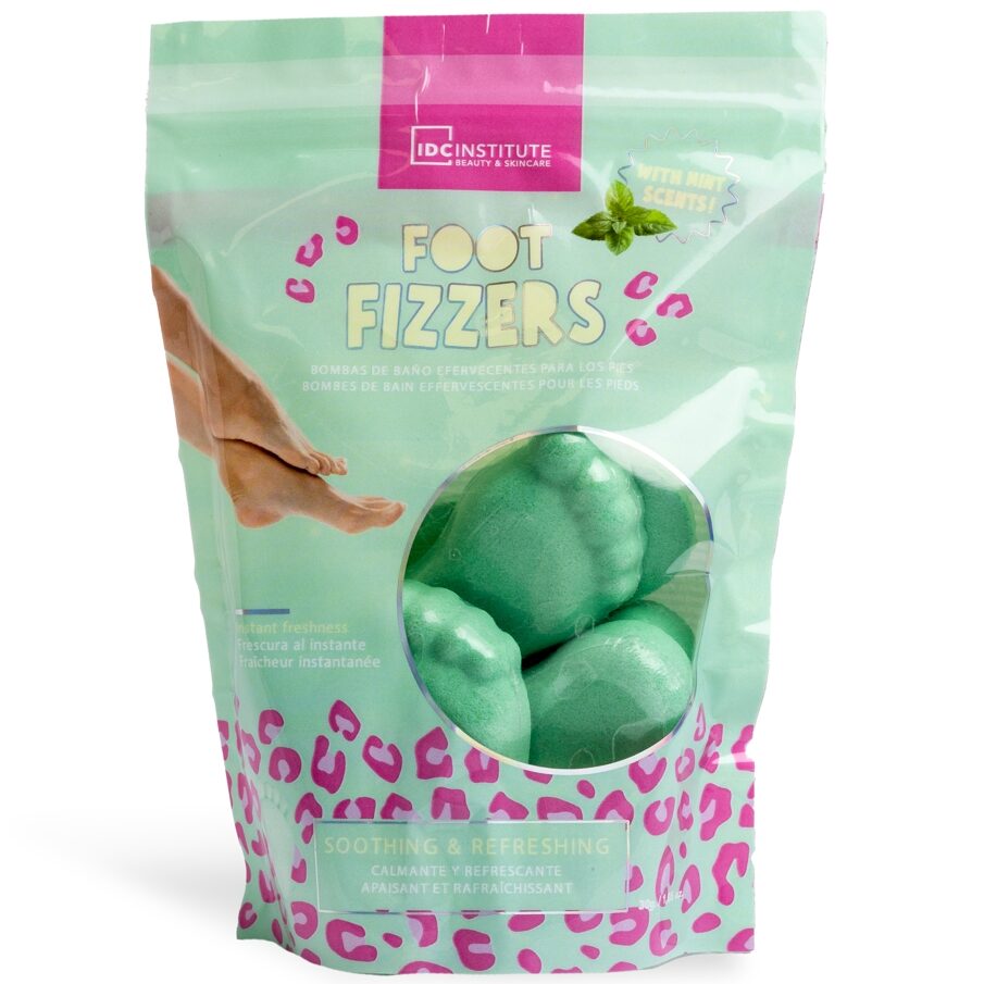 Set 4 bile de baie pentru picioare Foot Fizzers IDC Institute 90107, 30 ...