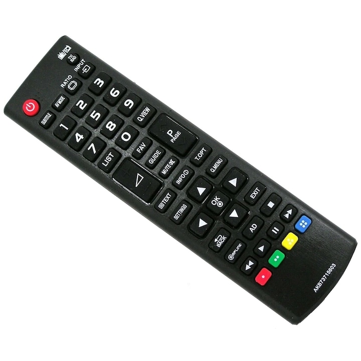 Telecomanda GSC ® pentru LCD/LED, LG, AKB73715603, Q.MENU, neagra - eMAG.ro
