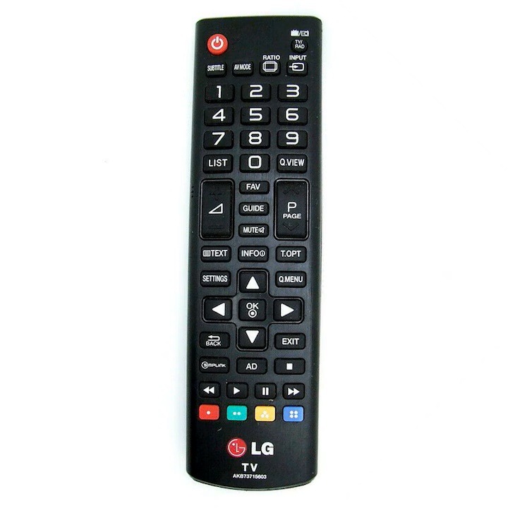 Telecomanda GSC ® pentru LCD/LED, LG, AKB73715603, Q.MENU, neagra - eMAG.ro