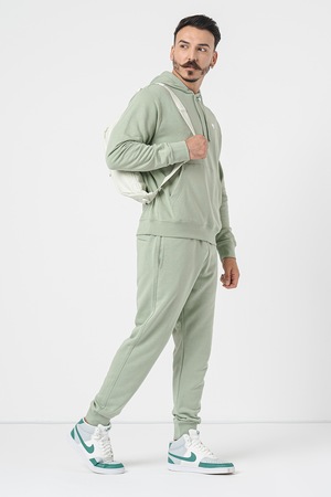 Nike, Hanorac cu buzunar kangaroo Sportswear Club, Verde pal, XL - eMAG.ro