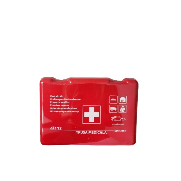 Trusa medicala auto de prim ajutor, conform standardului European ...