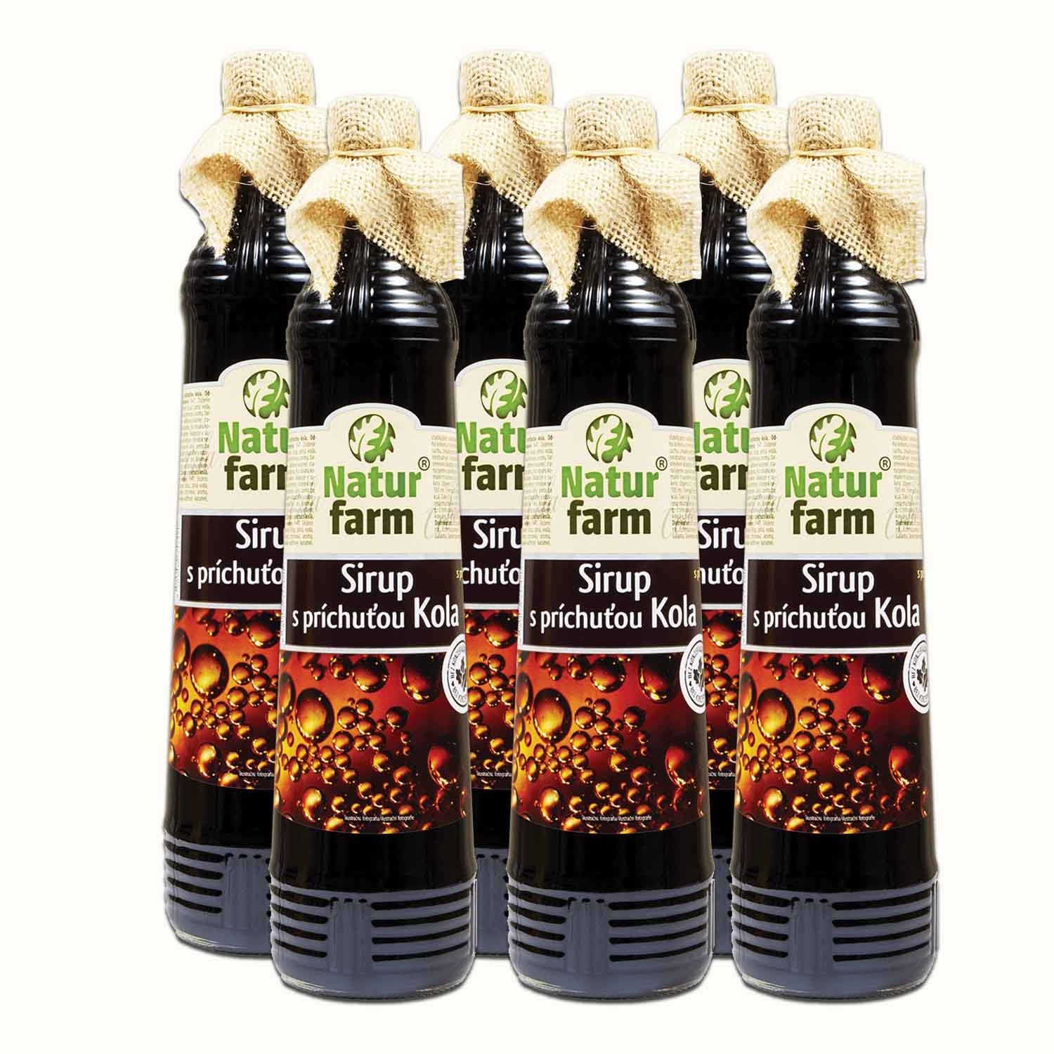 Natur Farm Cola szörp 6 db tartósítószer-mentes (hőkezelt ...