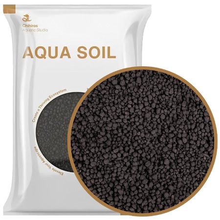 Substrat pentru acvariu plantat, Chihiros Aqua Soil, cu fertilizatori ...