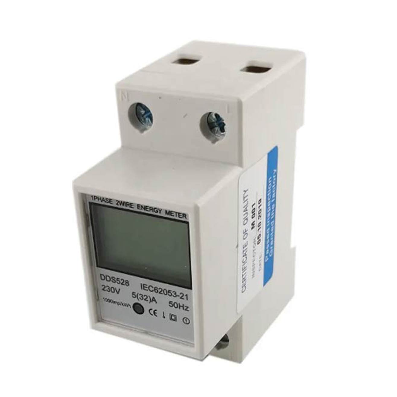 Contor energie electrica monofazat, 32A 230V, DDS528 cu ecran digital ...