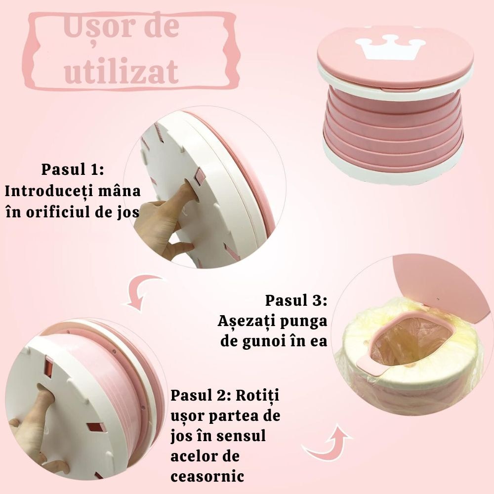 Olita pliabila, portabila, multifunctionala, spatar inalt, formare ...