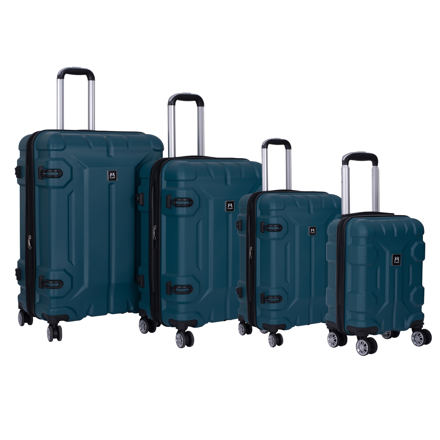 Troler cabina avion Wizz Air, 40x30x20 cm, 4 roti duble cu rotatie 360 ...