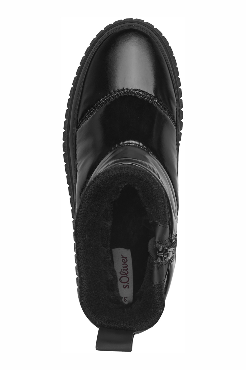 s.Oliver, Ghete cu platforma, Negru, 40 - eMAG.ro