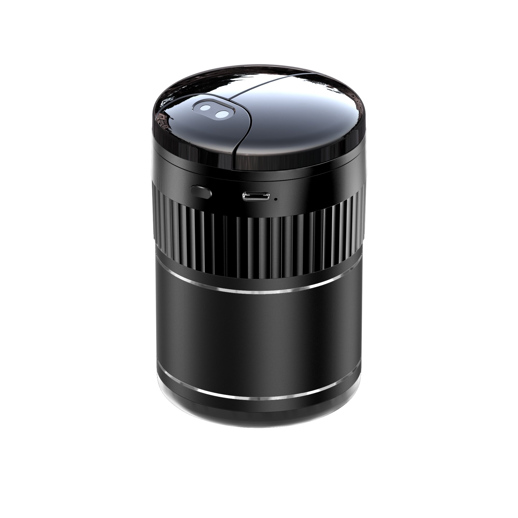 Scrumiera Electrica Portabila Inteligenta, Functie Purificare Aer, Ioni ...