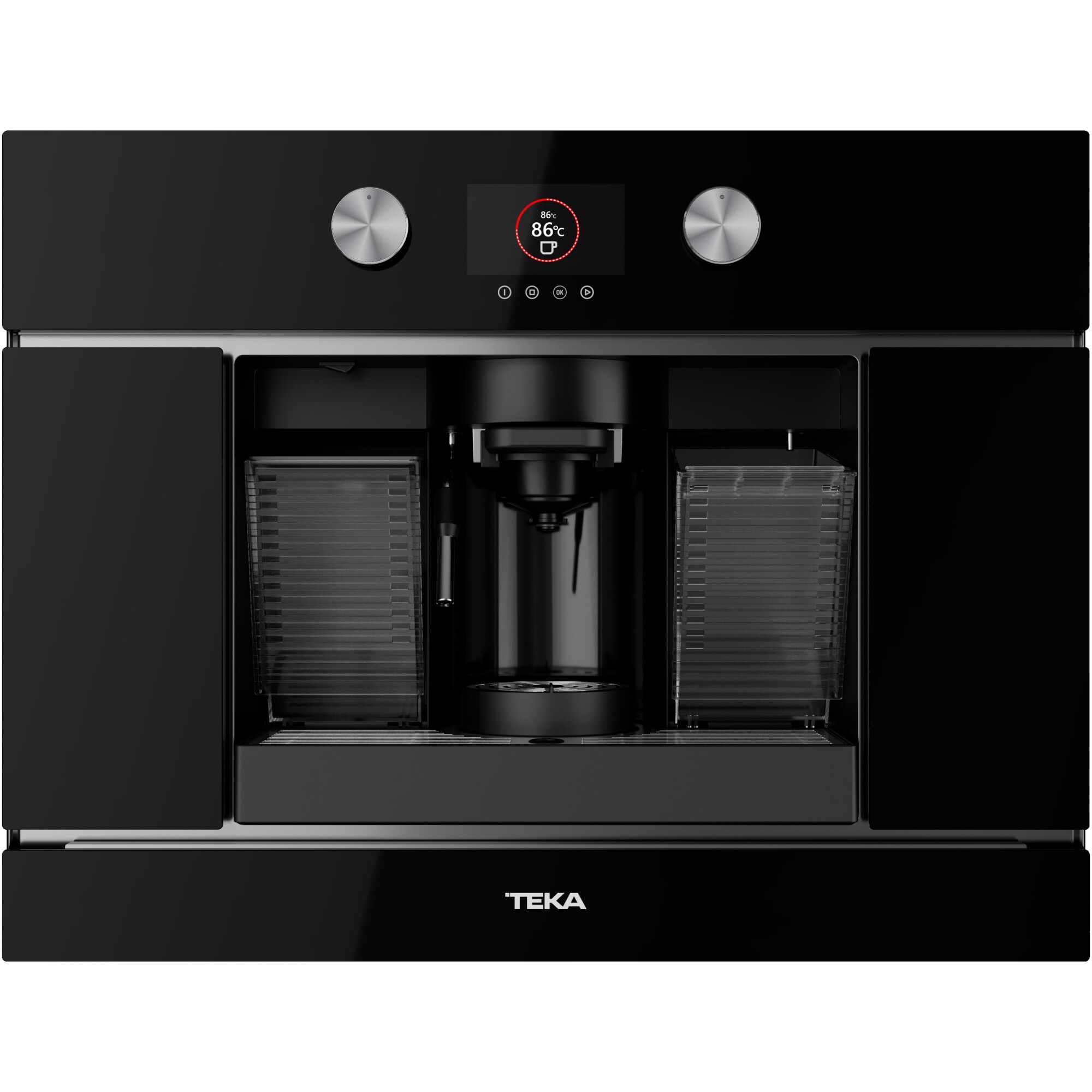 Automat espresso incorporabil Teka, CLC 8350 MC BK, functioneaza cu ...