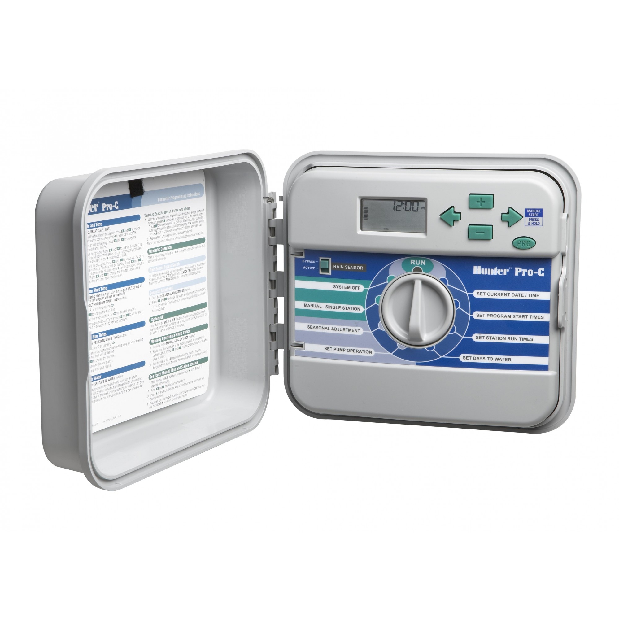 Programator irigatii Hunter PRO-C 3 zone exterior - eMAG.ro