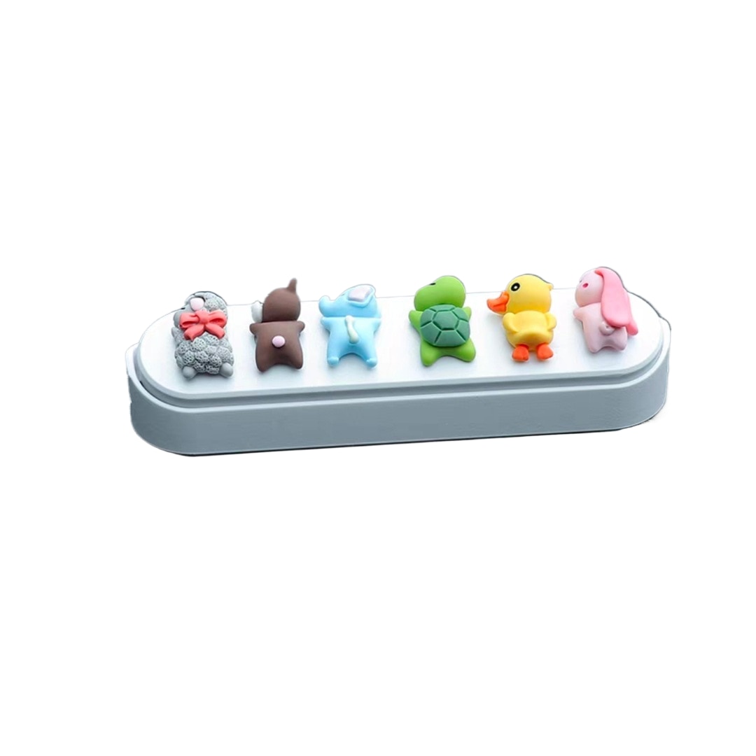 Set suporturi auto pentru numere de parcare, cifre 0-9, modele desene ...