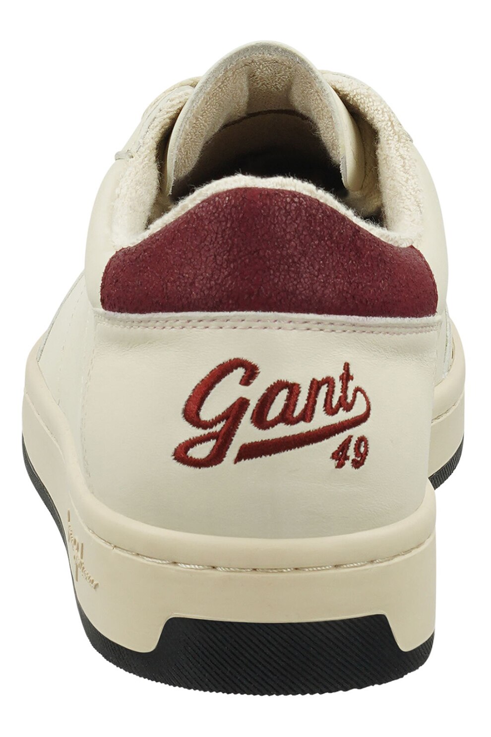 Gant, Pantofi sport din piele cu detalii logo Prepus, Crem, 44 - eMAG.ro