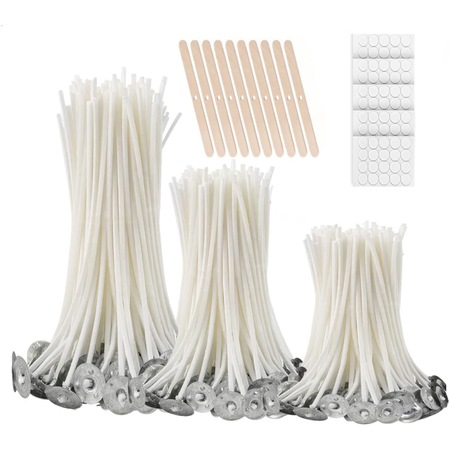Set 150 Fitil pentru Lumanari, JENUOS®, 10CM / 15CM / 20CM, 3 marimi ...