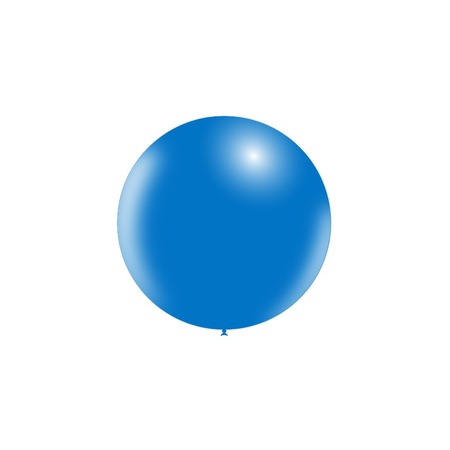 Balon latex jumbo 60 cm Balloonia - Blue - eMAG.ro