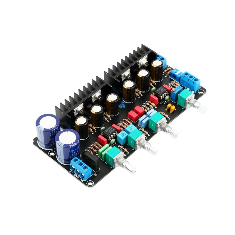 Modul preamplificator pentru reglaj volum inalte, medii si bas, 5532DD ...