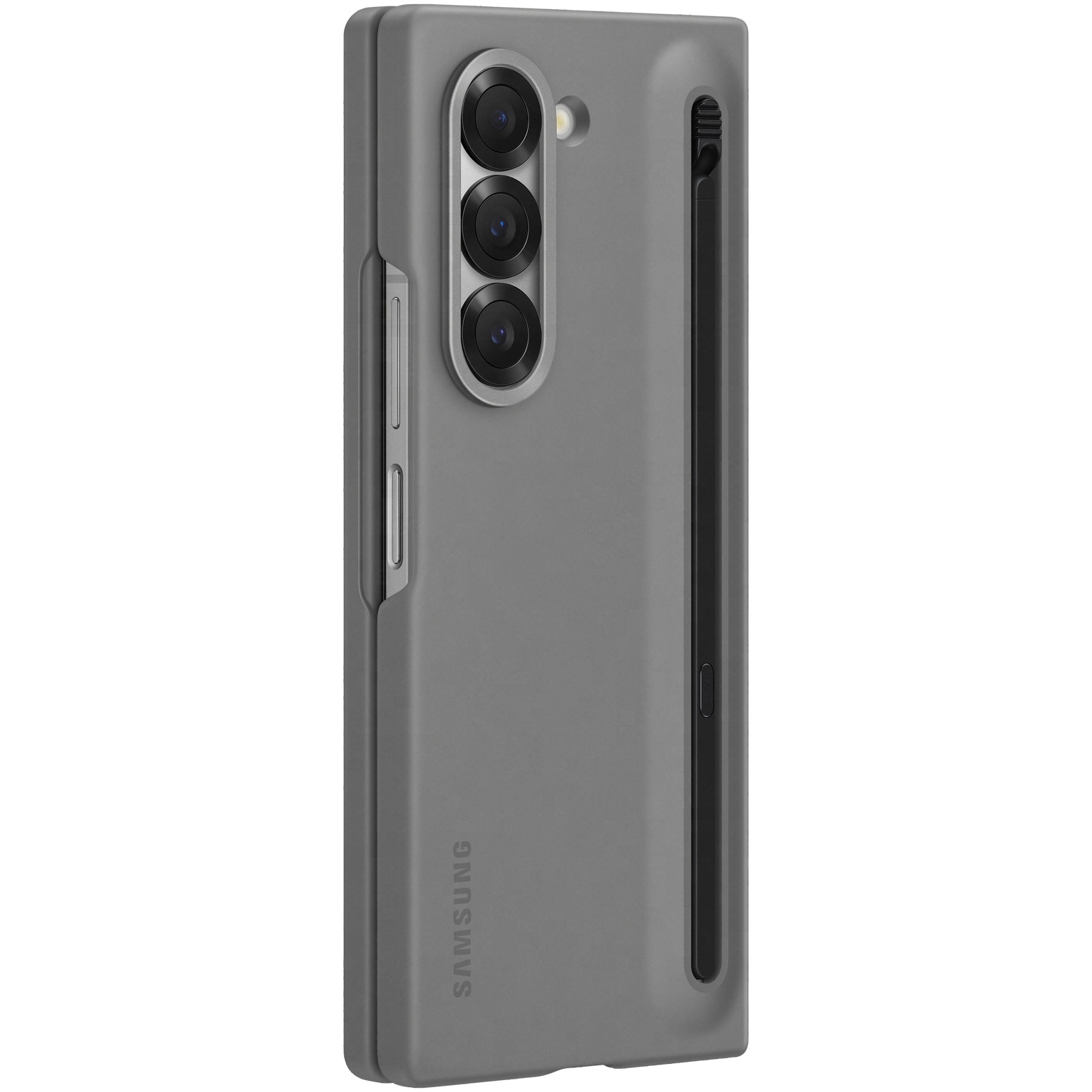 Husa de protectie Samsung S Pen Case pentru Galaxy Fold6, Gray - eMAG.ro
