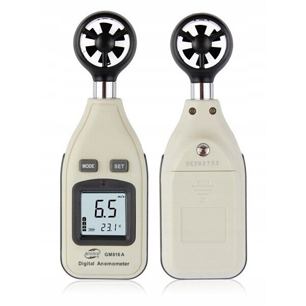 Anemometru Benetech, masurare viteza vant si temperatura, LCD, -10°C ...
