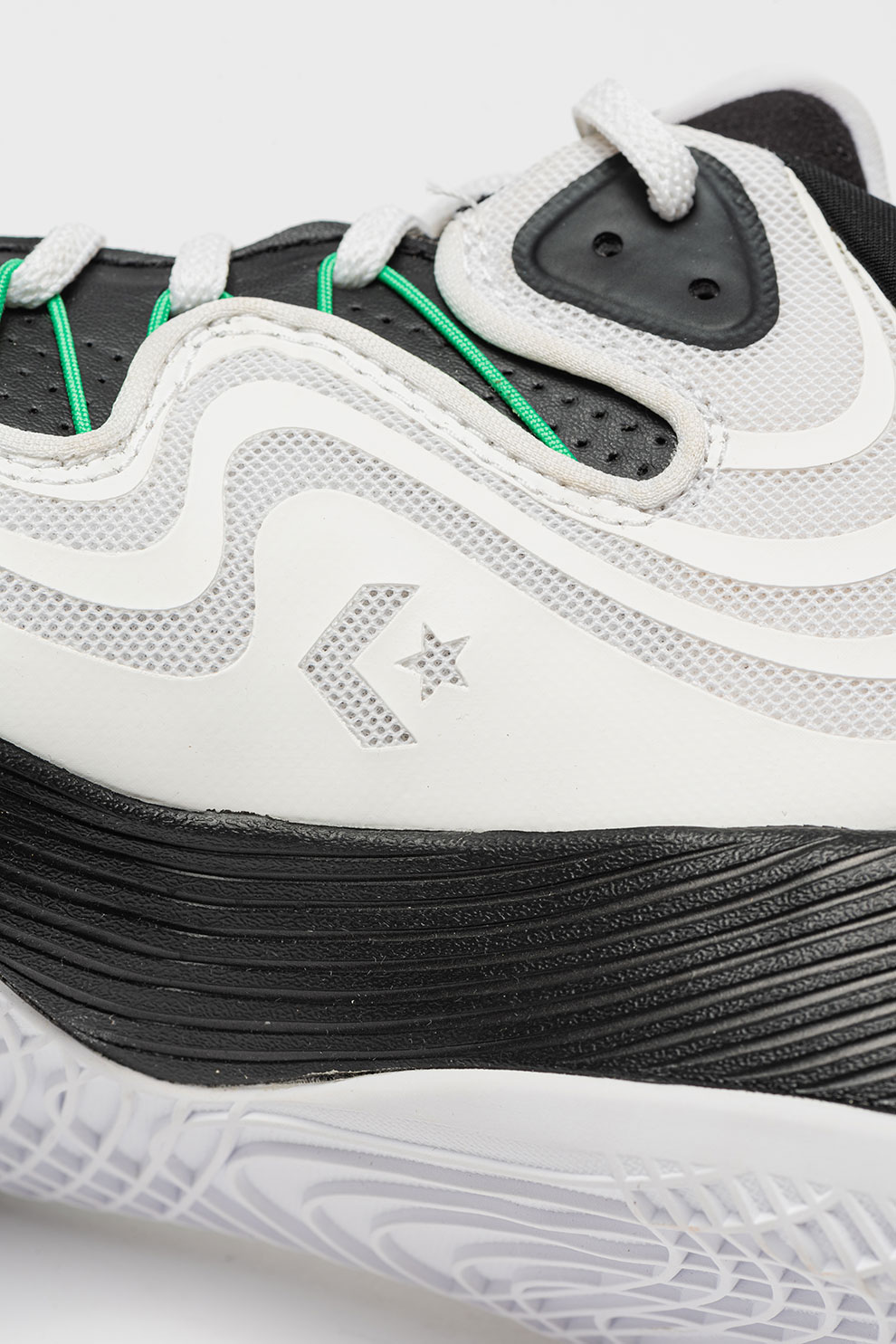 Converse, Pantofi pentru baschet All Star BB Shift CX, Negru, Alb optic ...