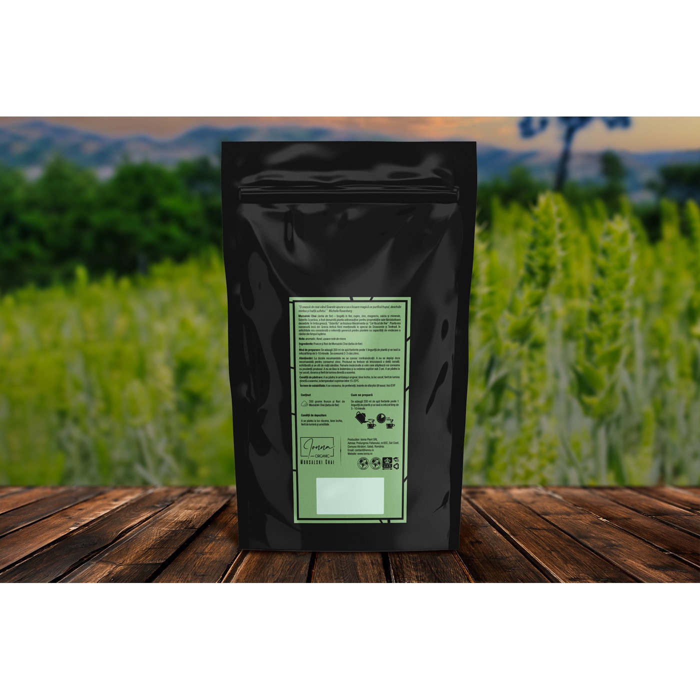 Ceai vrac Mursalski Chai, Ionna Organic, 300 g - eMAG.ro