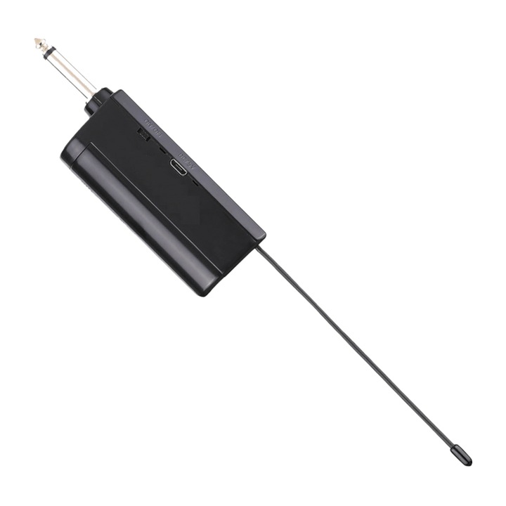 Microfon Wireless AKAI AMW-200, Transmisie Audio Digitala, Negru - eMAG.ro