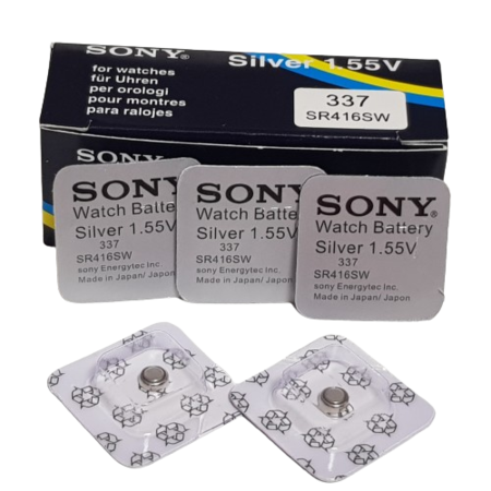 Baterii Sony 337 SR4165W de 1.55V – set 5 bucati - eMAG.ro