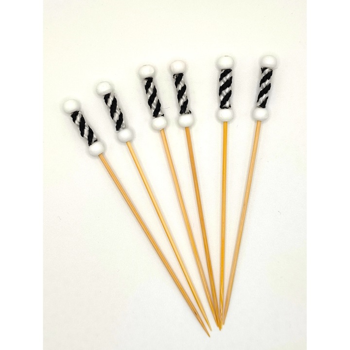 Scobitori VERSAGO din bambus pentru cocktail, gustari si aperitive ...